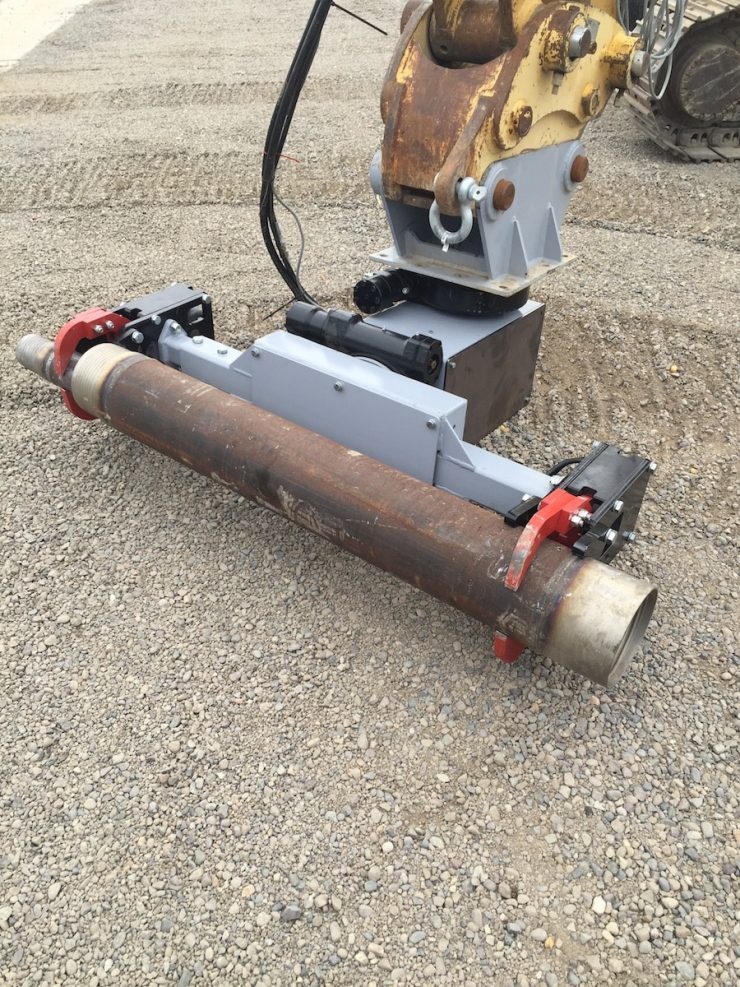 TEI Introduces HCC-10 Hydraulic Casing Safety Handler at ConExpo - Pile ...