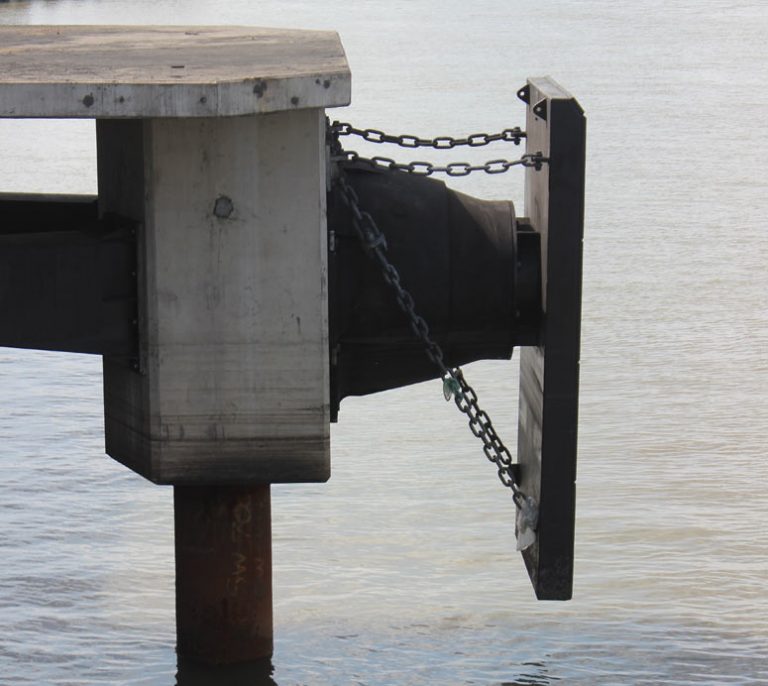 SPC Cone Fenders for Quay Offset project in Maputo, Mozambique - Pile ...