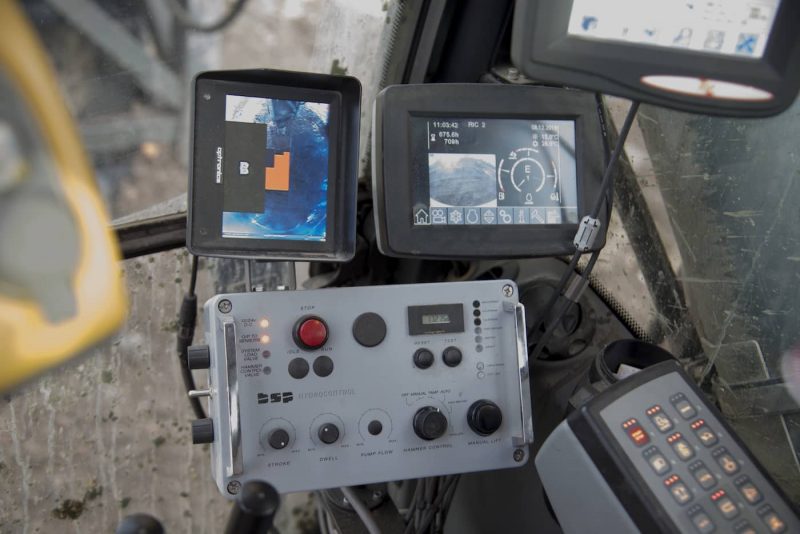 RAPID AND DEEP CONSOLIDATION: BSP Compactor and Liebherr Excavator ...