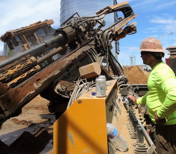 KLEMM Drilling Rig Anchors Mixed-Use Development - Pile Buck Magazine