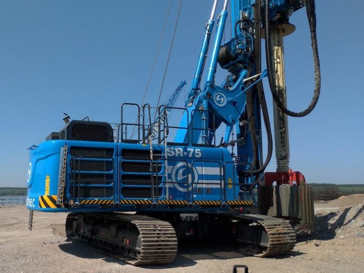 The Brand New Soilmec SR-75 Blue Tech - Pile Buck Magazine