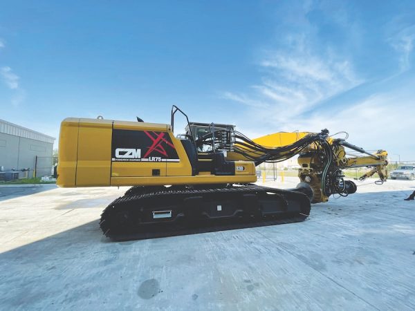 CZM Introduces LR75 to Fleet - Pile Buck Magazine