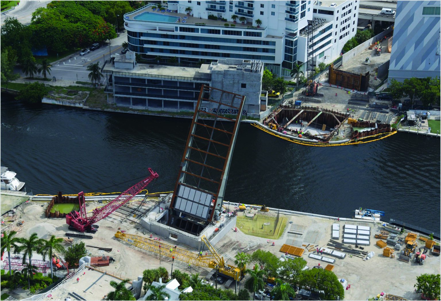 SW 1st Street Bridge Project in Miami Utilizing Nucor Skyline's NZ 19 ...