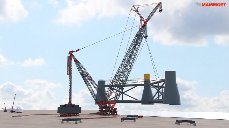 SK6,000 Fixed Jib Unlocks Potential of Offshore Wind - Pile Buck Magazine