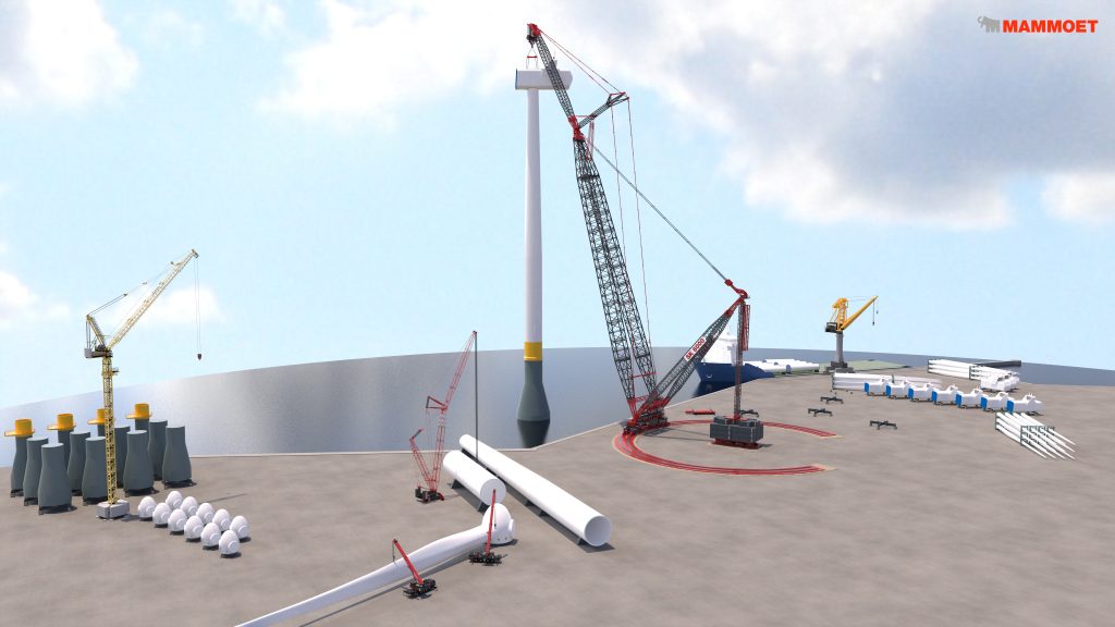 SK6,000 Fixed Jib Unlocks Potential of Offshore Wind - Pile Buck Magazine