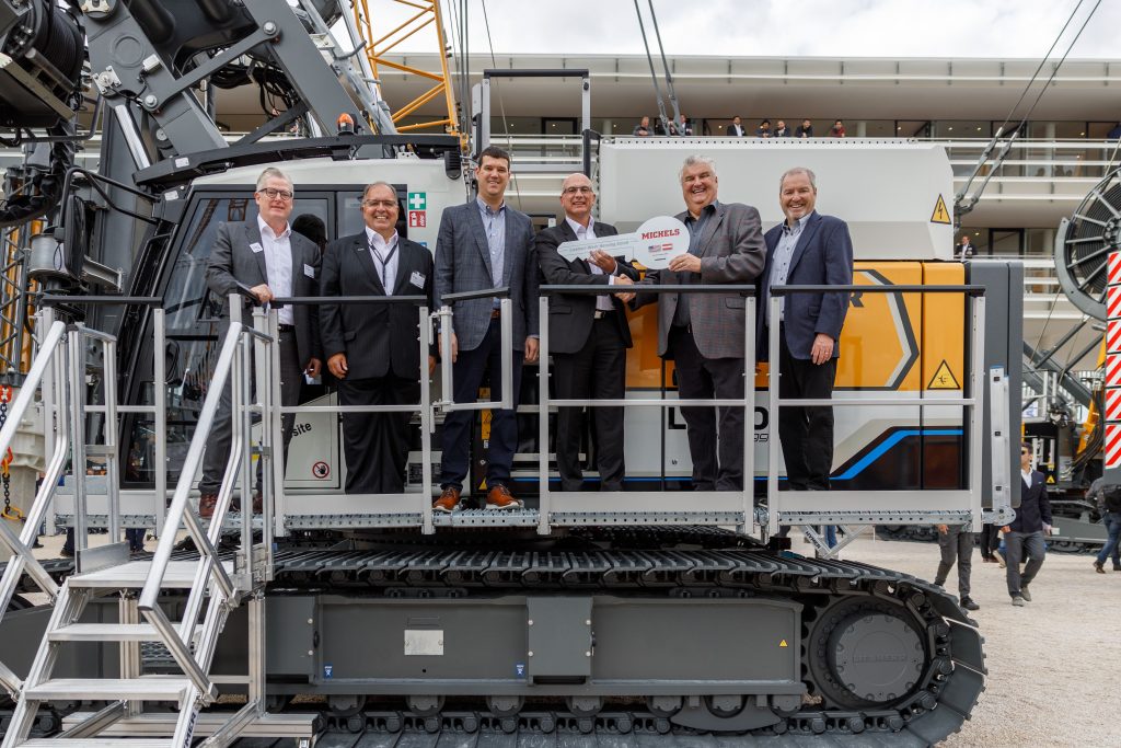 From Bauma to the US: Michels Construction Takes Over Five Liebherr ...