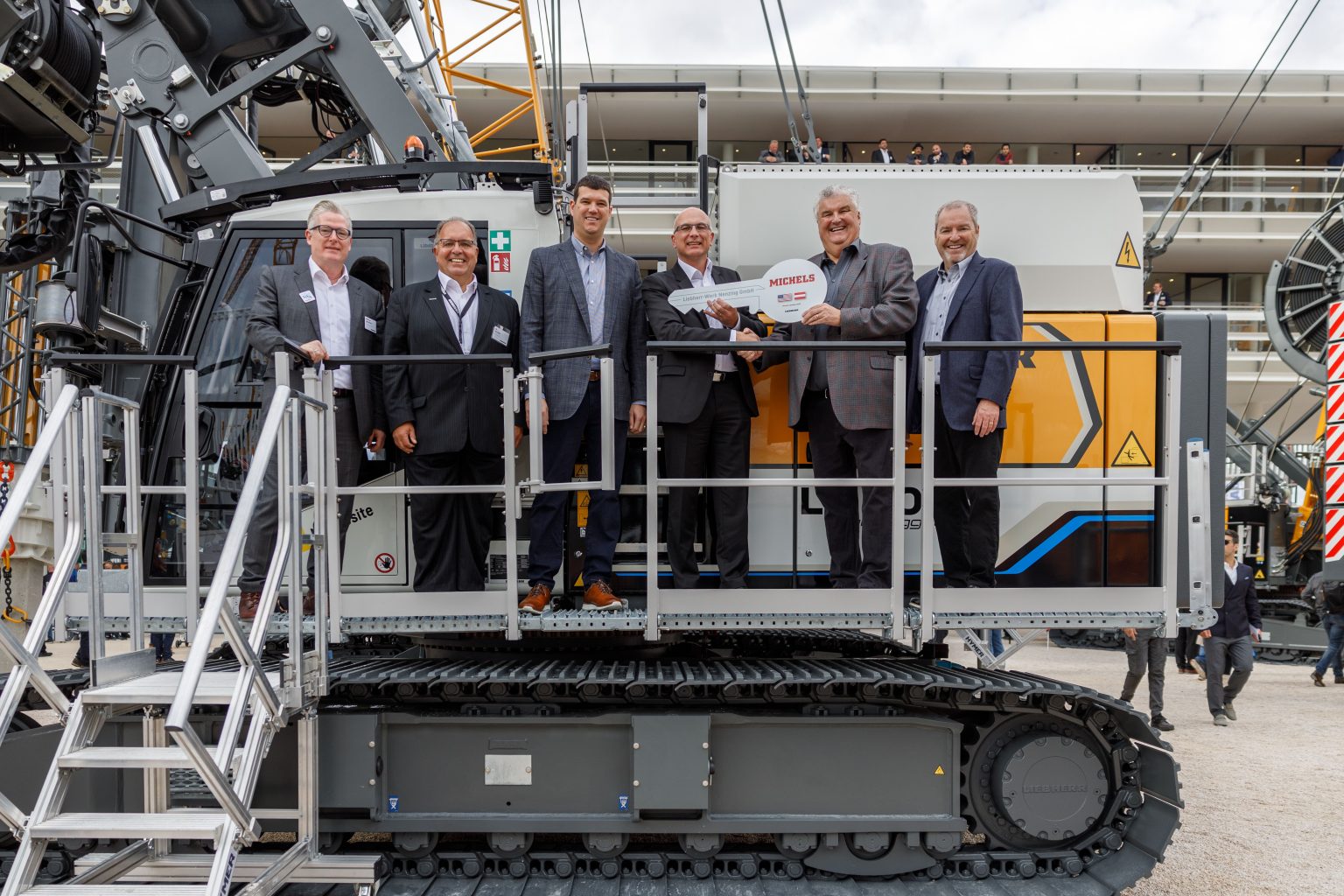 From Bauma to the US: Michels Construction Takes Over Five Liebherr ...