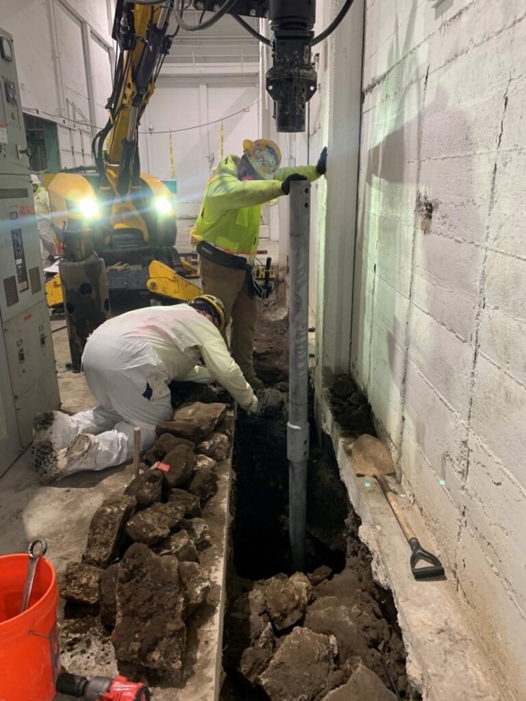 Remote-Controlled Demolition Equipment Solves Challenging Helical Pier ...