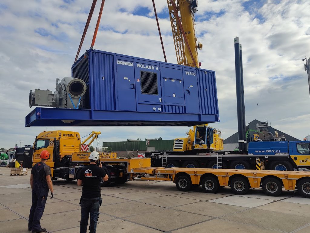 Damen Delivers Booster Station with Marine NOX Emission Reduction ...