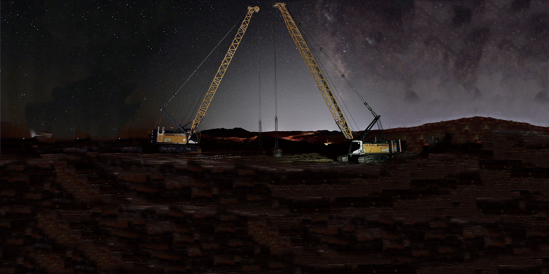 Success in Steep Conditions with Liebherr Crawler Cranes - Pile Buck ...